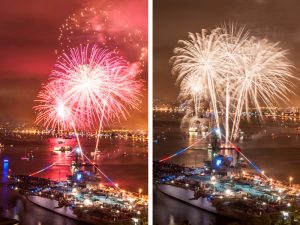 How to photograph fireworks