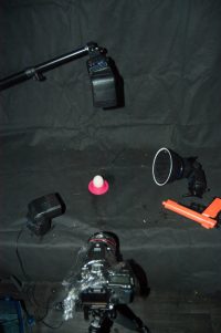 High Speed Photography: using sound triggers to capture action!